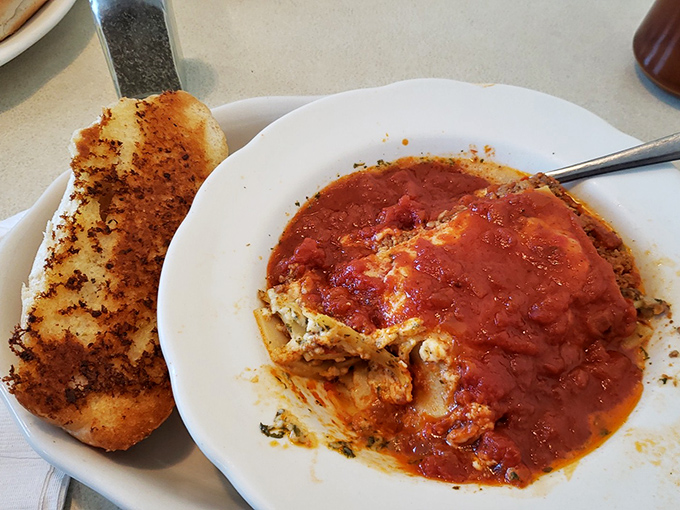 Lasagna so hearty it could double as a weighted blanket &ndash; comfort food that actually brings comfort.