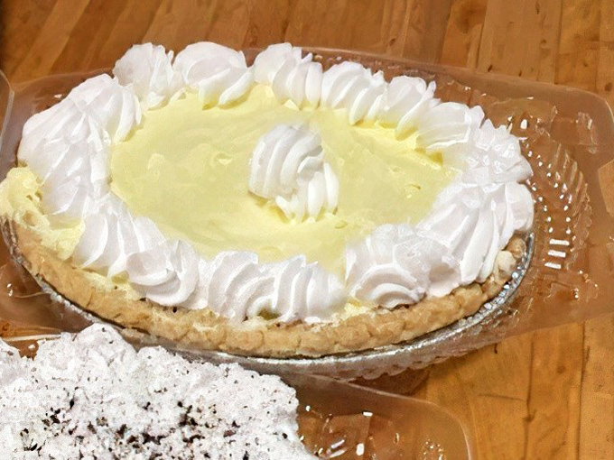 This lemon meringue pie doesn't just whisper sweetness&mdash;it announces itself with cloud-like peaks of meringue surrounding a sunshine-yellow center.