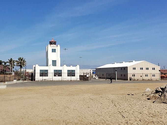 The lighthouse stands guard like a reliable friend who never asks for anything in return.