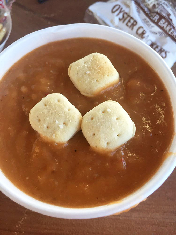 Rich, creamy lobster bisque that warms the soul and proves good things come in simple bowls.