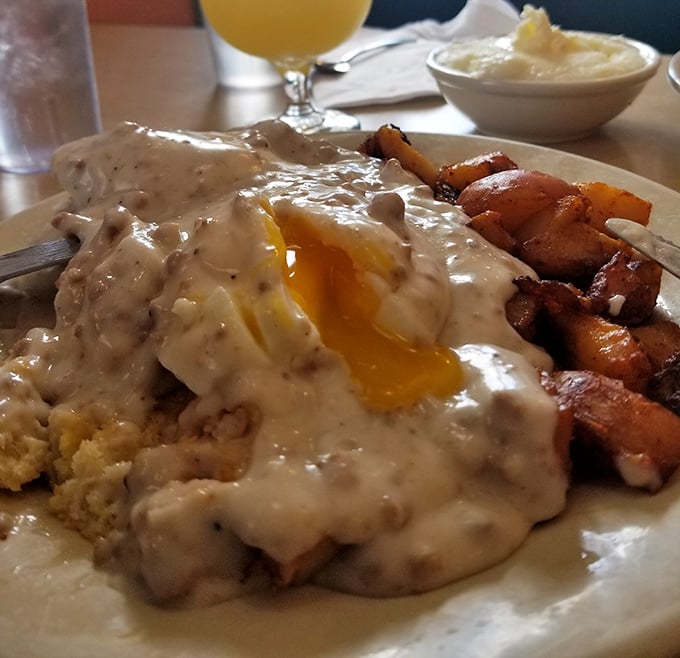 Eggs Benedict gets the Keys treatment with seafood and a sauce so good you'll want to bottle it and take it home as a souvenir.