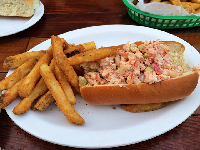 The lobster roll that launched a thousand road trips. Maine might have invented it, but Florida knows how to serve it with sunshine.