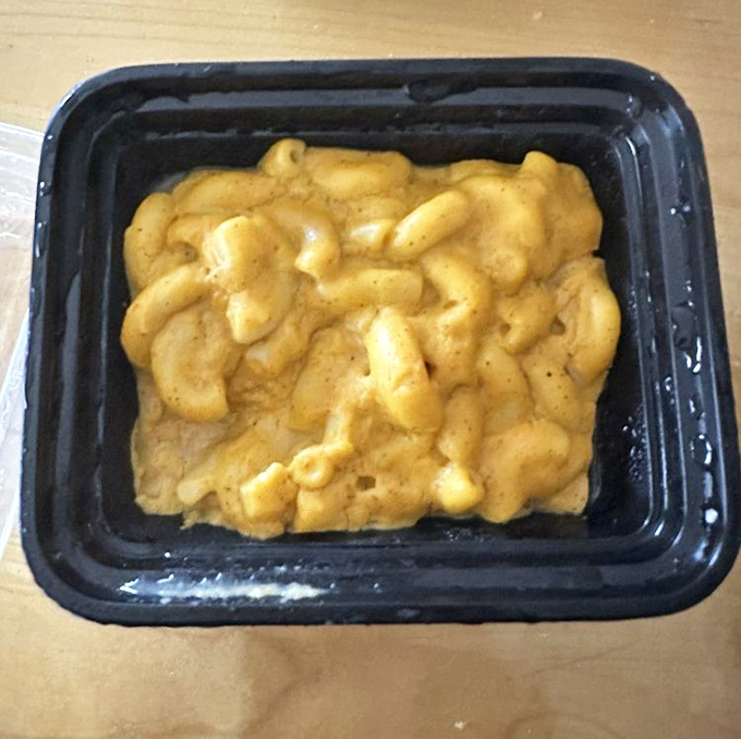 Mac and cheese that achieves the perfect balance between comfort food nostalgia and grown-up indulgence &ndash; creamy, dreamy, and unapologetically cheesy.