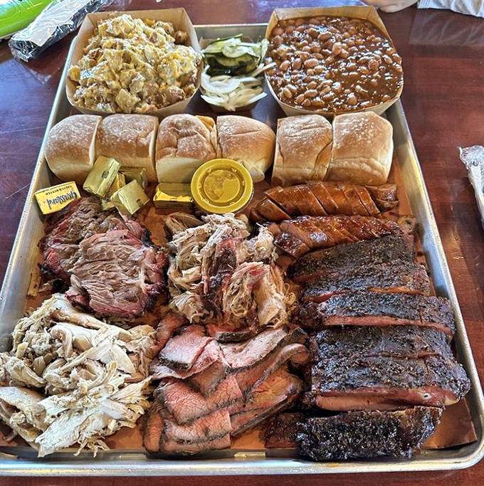 The "Mammoth" platter lives up to its name &ndash; a Fred Flintstone-worthy feast that could feed a family of hungry hikers.