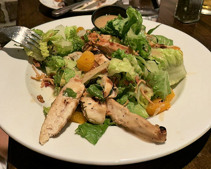 This chicken salad doesn't just check the "healthy option" box&mdash;it throws in mandarin oranges that burst with sunshine in every bite.