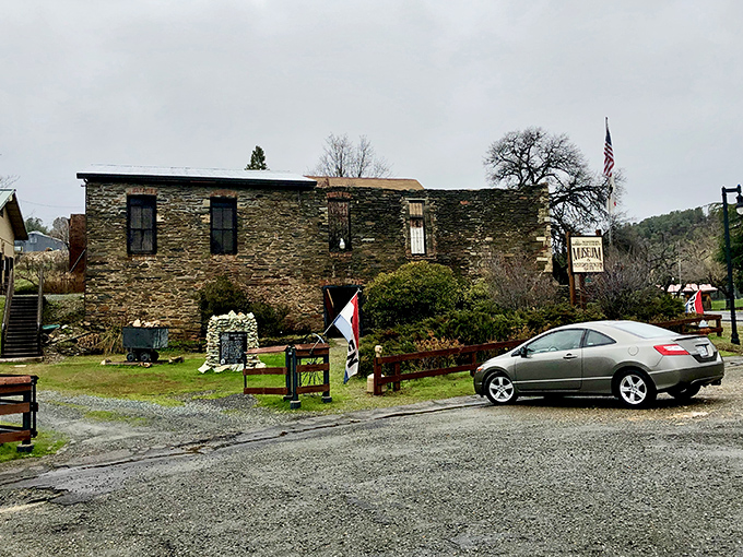 Stone walls that have stood firm through gold rushes and recessions. History here isn't behind glass&mdash;it's in the very foundation.