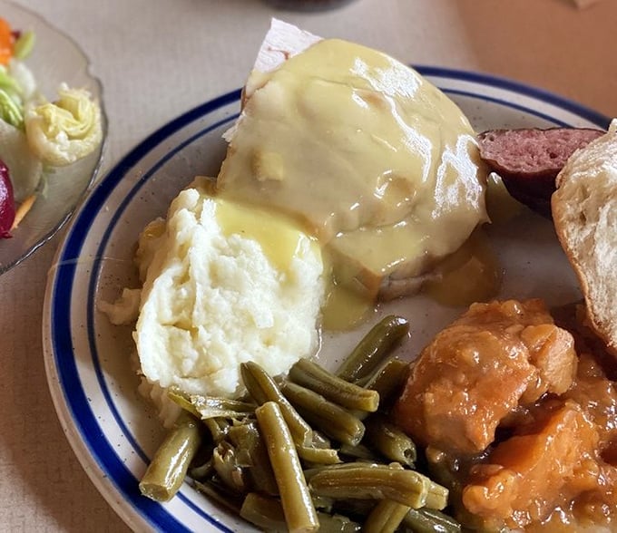 Mashed potatoes so fluffy and buttery, they deserve their own love song on country radio.