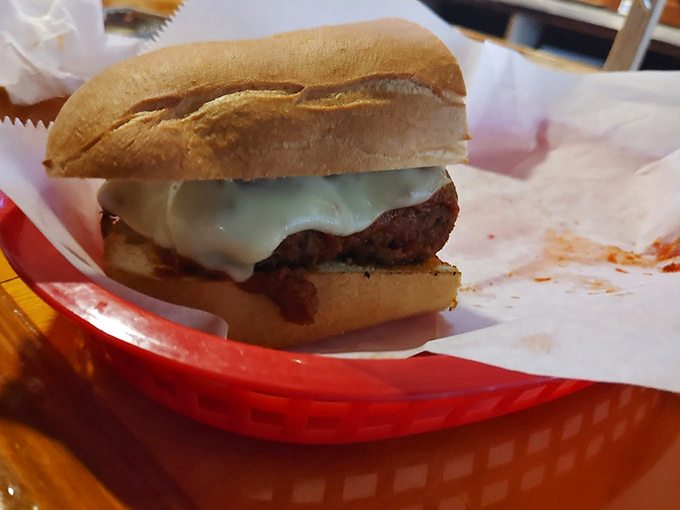 Simple yet sublime &ndash; a classic meatball sub with melted cheese that whispers, "Diet plans were made to be broken."