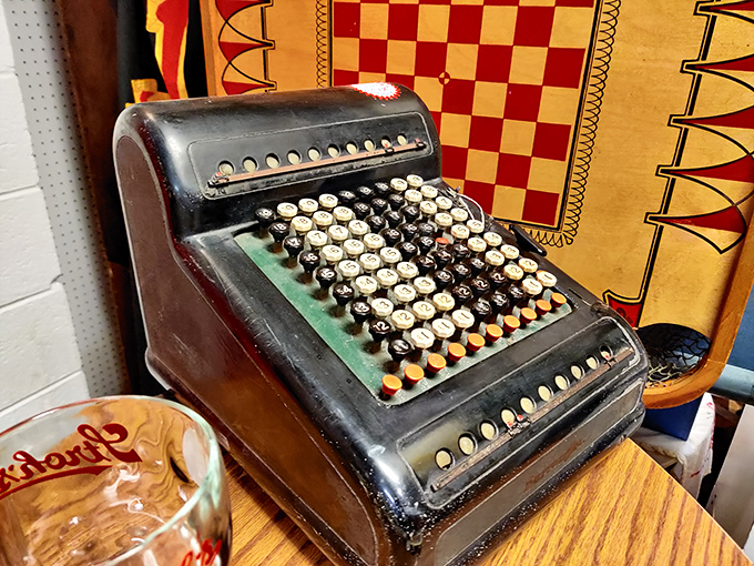 Before spreadsheets lived in the cloud, this mechanical calculator crunched numbers with satisfying clicks and clacks&mdash;analog computing at its finest.