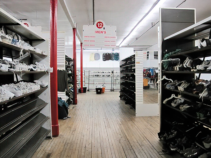 The men's section offers everything from basic tees to surprisingly decent suits that could easily pass for expensive with just a quick trip to the tailor.