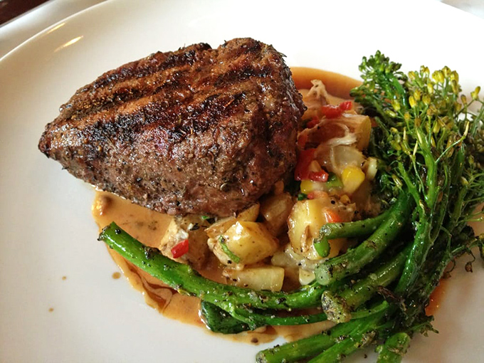 When beef gets the respect it deserves, this happens. That steak isn't just cooked&mdash;it's been listened to and understood.