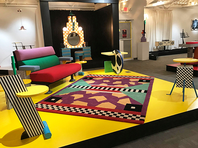 The Modernism Museum offers a colorful counterpoint to Mount Dora's vintage vibe with bold designs that would make your art teacher proud.