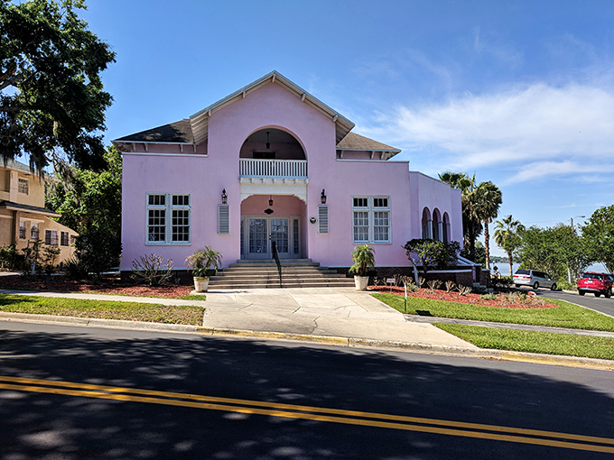 The pink Museum of Winter Haven History proves Florida architecture doesn't have to be beige to be beautiful.