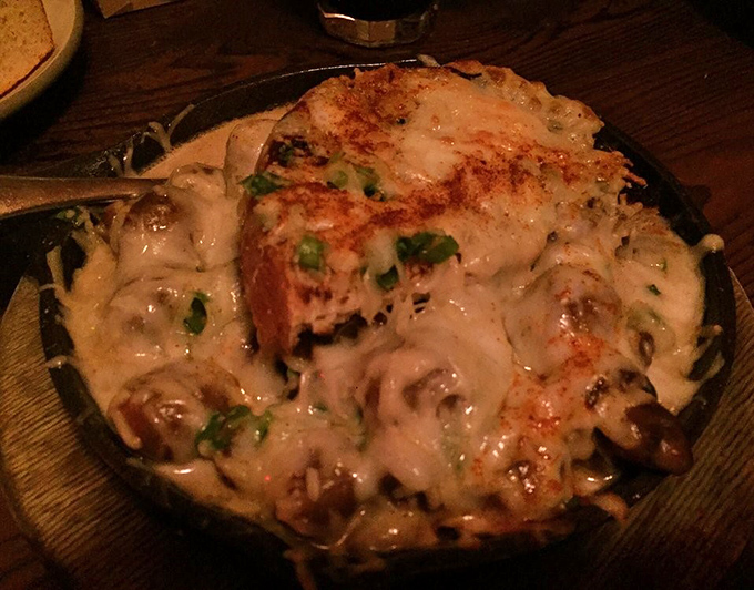 Another skillet masterpiece where cheese meets potato in a relationship your cardiologist wouldn't approve of but your taste buds will celebrate.