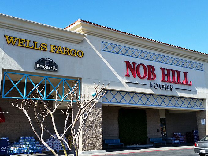 Nob Hill Foods anchors daily life in Hollister, where neighbors bump carts and exchange recipes between the produce section and checkout line.