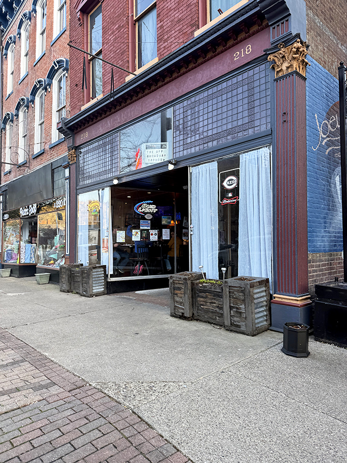 Off Broadway Taproom's historic storefront promises what every good small town needs&mdash;a place where everybody might not know your name yet, but they're willing to learn.
