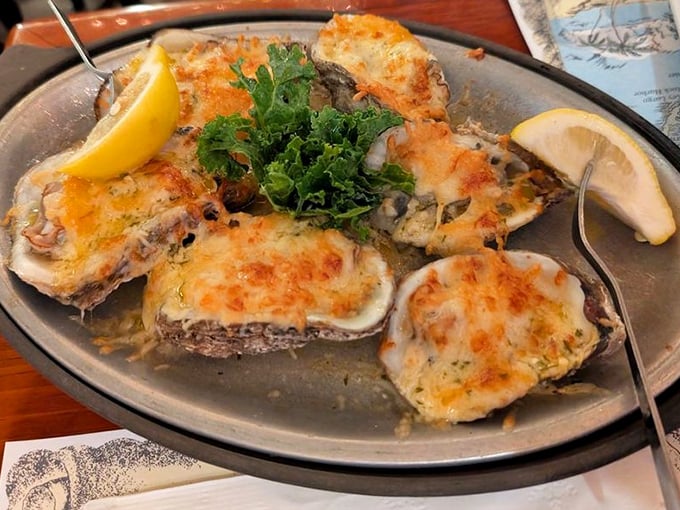These oysters aren't just baked, they're transformed&mdash;cheese-crowned jewels of the sea that make you wonder why you'd ever eat them any other way.
