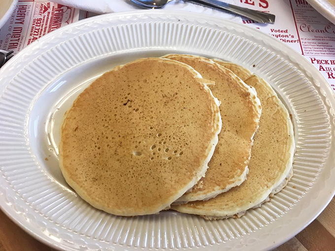 These golden pancakes aren't just breakfast, they're edible sunshine &ndash; perfectly round with that ideal balance of fluff and substance.