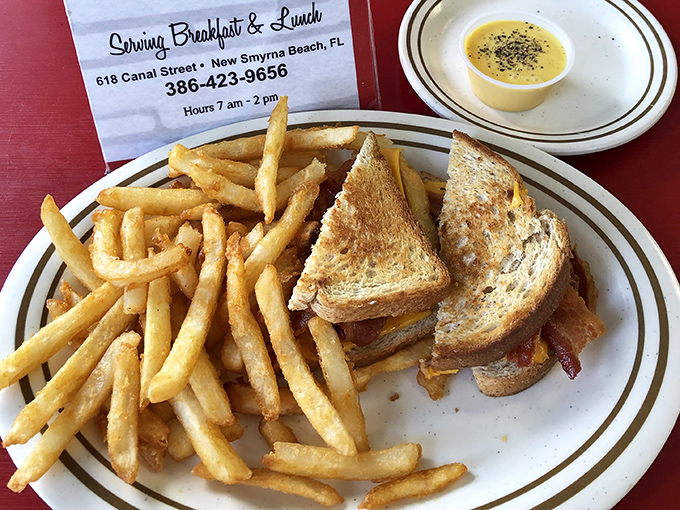 This patty melt delivers the kind of melted cheese satisfaction that makes grown adults do happy dances.