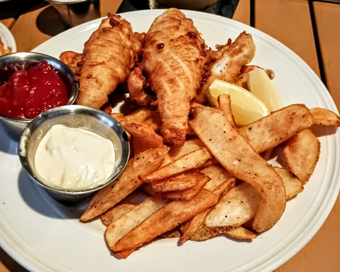 Wisconsin's love affair with Friday fish fry reaches its crispy, golden pinnacle with these perch fillets&mdash;the potato wedges are just a bonus.