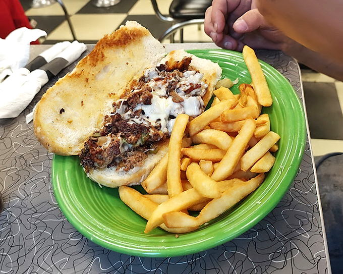 A proper Pittsburgh sandwich that doesn't skimp on the fillings. Those fries aren't a side dish&mdash;they're an essential supporting character.