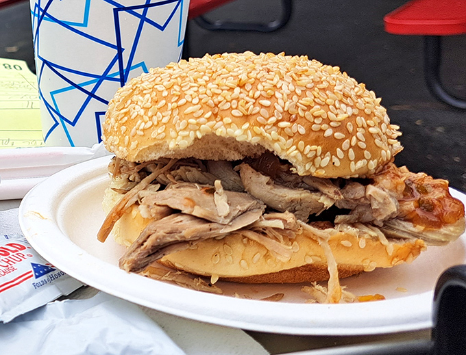 This isn't just a pork BBQ sandwich&mdash;it's generations of Pennsylvania comfort piled high on a bun that's somehow both humble and heroic.
