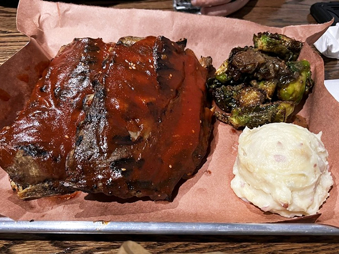 Ribs that don't just fall off the bone &ndash; they practically leap into your mouth. That sauce has secrets older than most Delaware towns.