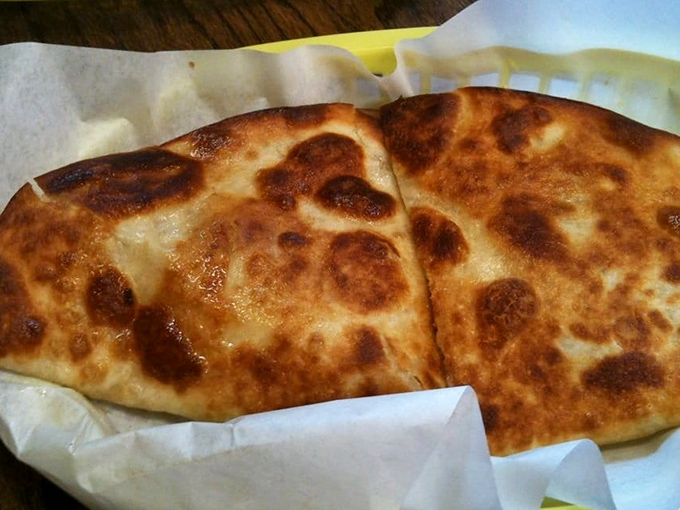 Golden-brown quesadilla perfection. When cheese meets griddle with this level of commitment, everyone wins.