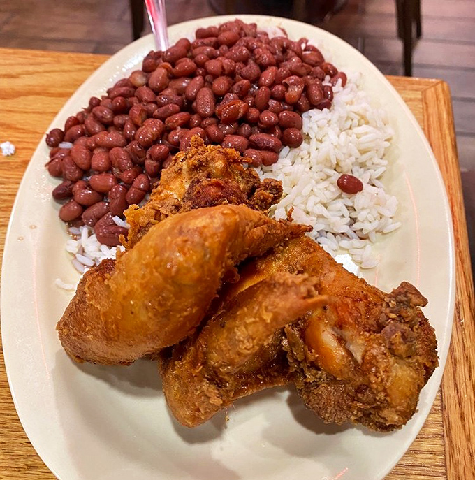 Red beans and rice with chicken that would make your Southern grandmother nod in approval, even if you don't have one.