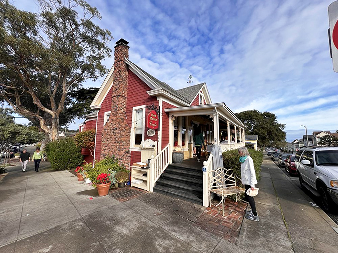 The Red House Cafe's Victorian charm whispers, "Your breakfast selfie will make everyone back home properly jealous."