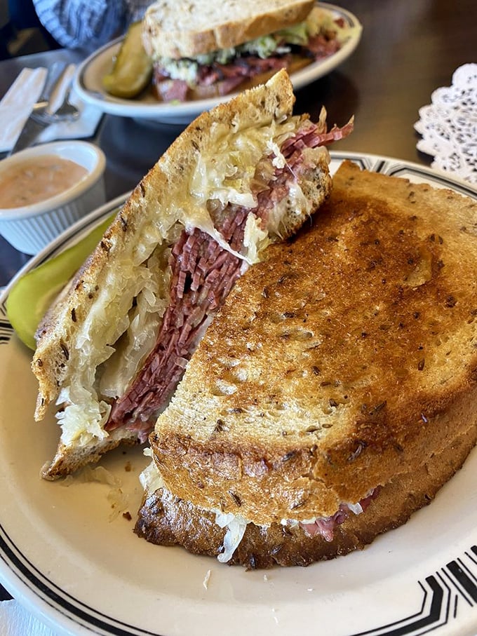 The Reuben at Langer's isn't just grilled&mdash;it's transformed. That perfect ratio of corned beef, sauerkraut, and Swiss would make Manhattan jealous.