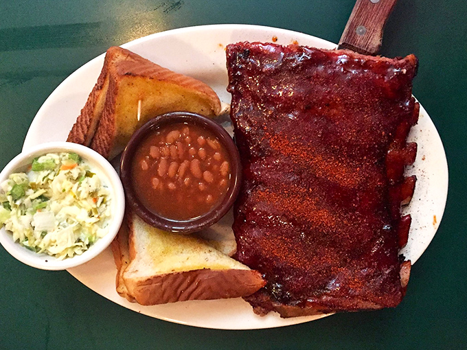 These ribs don't just fall off the bone &ndash; they practically leap into your mouth. Served with sides that refuse to be mere afterthoughts.