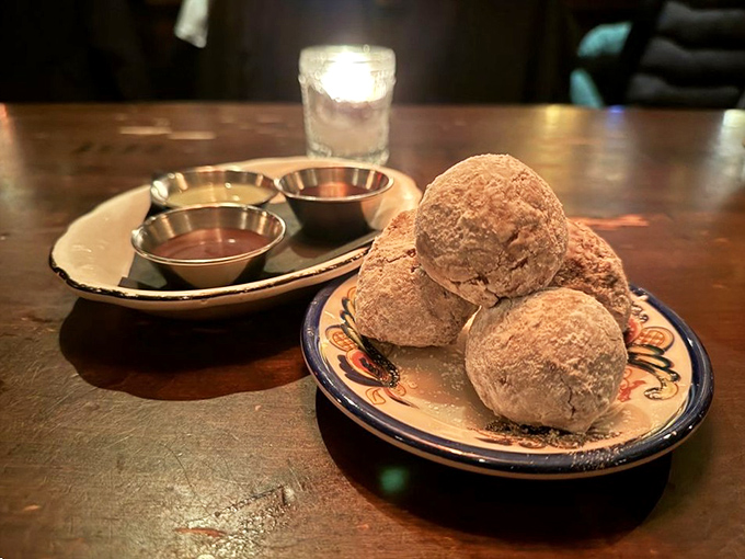 These ricotta donuts aren't just fried dough&mdash;they're little clouds of happiness dusted with powdered sugar. Dip them and experience pure bliss.
