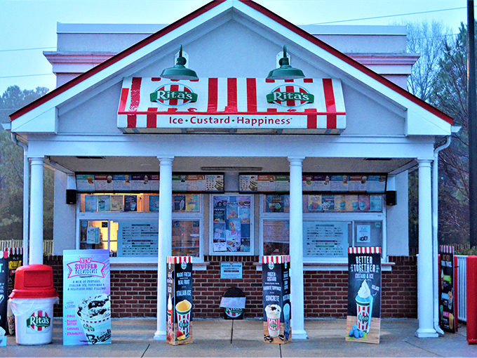 Rita's Italian Ice promises "Ice, Custard, Happiness" &ndash; a three-ingredient recipe for summer joy that works whether you're 7 or 70.