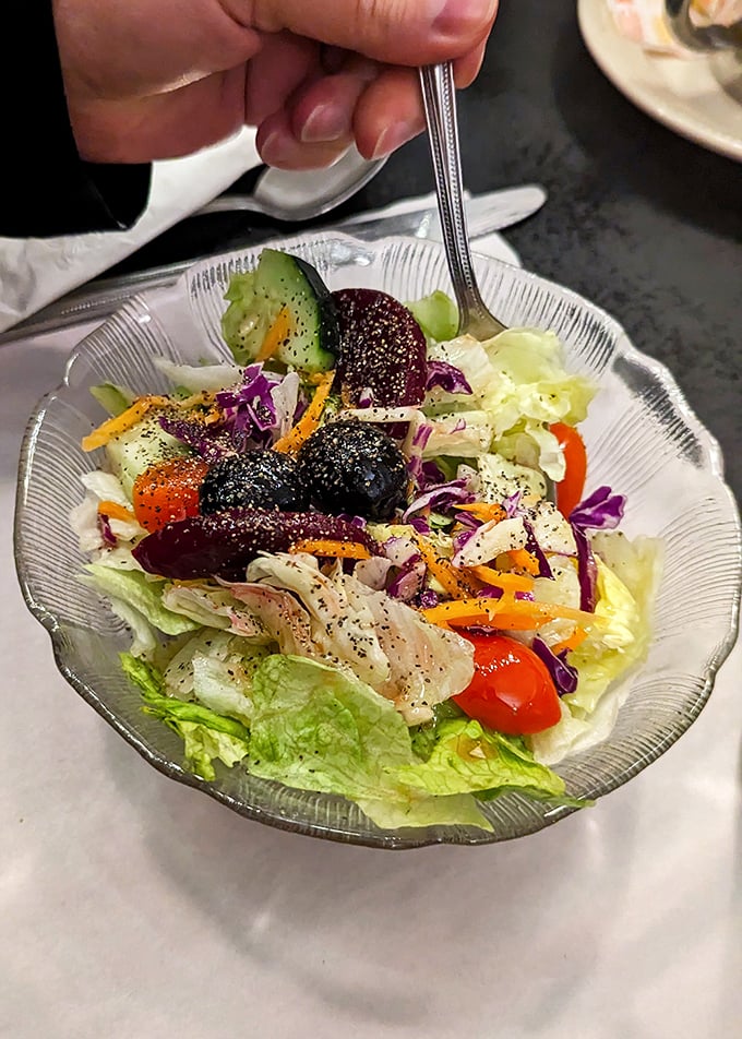 This garden salad isn't just eating your vegetables&mdash;it's a colorful celebration in a bowl that somehow makes being healthy feel indulgent.