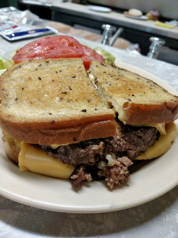 This isn't just a sandwich; it's a masterclass in the art of simple, satisfying food that doesn't need fancy plating to impress.