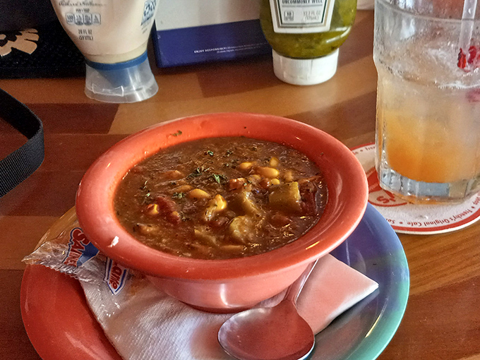 That seafood gumbo has more personality than most people you'll meet &ndash; dark, mysterious, and absolutely irresistible.