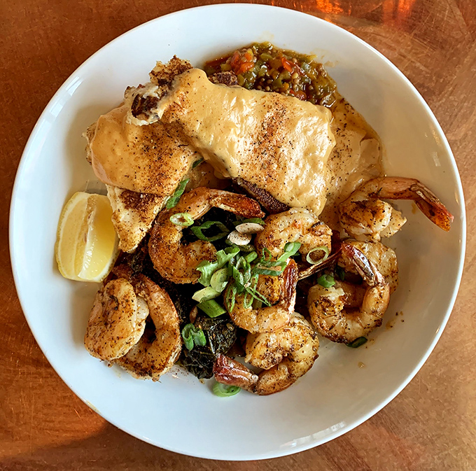 Shrimp and grits so good, you'll consider moving to the South just to be closer to them.