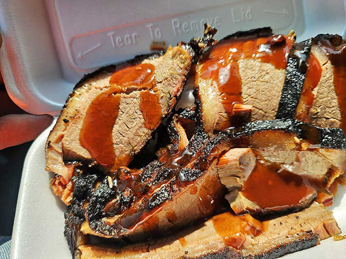 That char on the brisket edges? That's not burnt, friends &ndash; that's what pitmasters call "the good stuff."