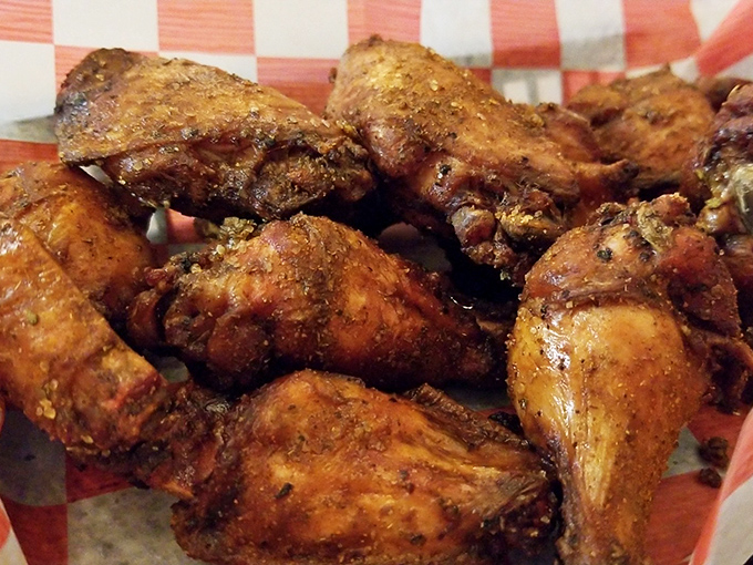 Smoked chicken with a bark that would make a lumberjack jealous. This isn’t your average backyard bird—it’s the main event.