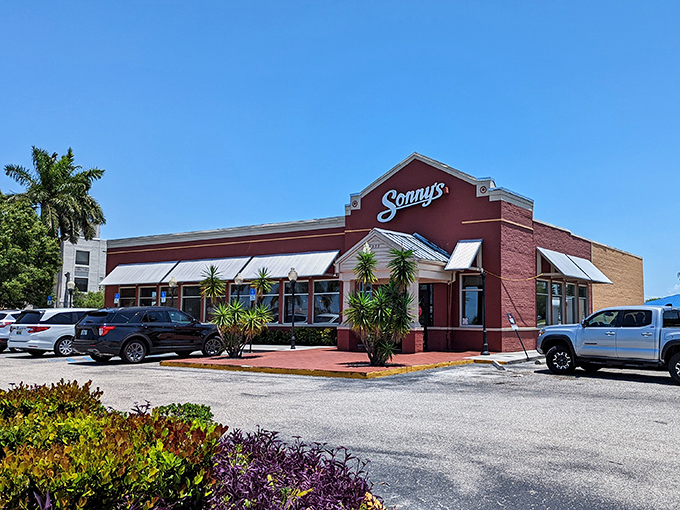 Sonny's Bar-B-Q isn't just a restaurant; it's where locals gather to solve the world's problems over plates of slow-smoked evidence that patience pays off. 