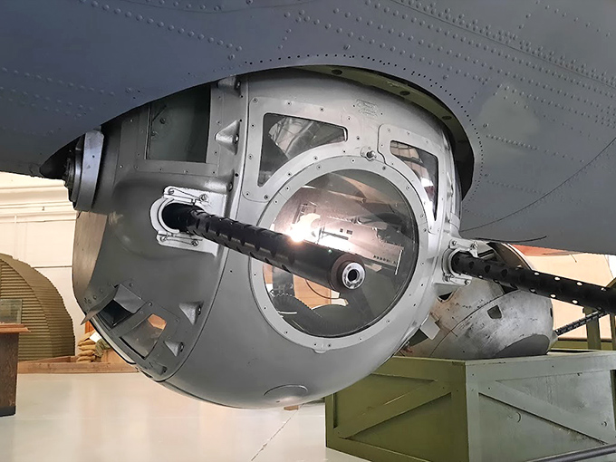The Sperry ball turret&mdash;where WWII gunners demonstrated that bravery sometimes comes in uncomfortable packages. My back hurts just looking at it.