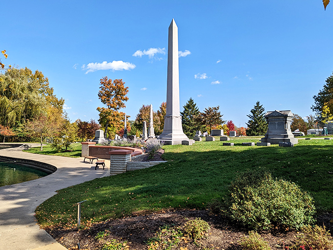 Spring Grove Cemetery's monuments tell stories of Medina's past. Even in remembrance, this town knows how to create beautiful public spaces.
