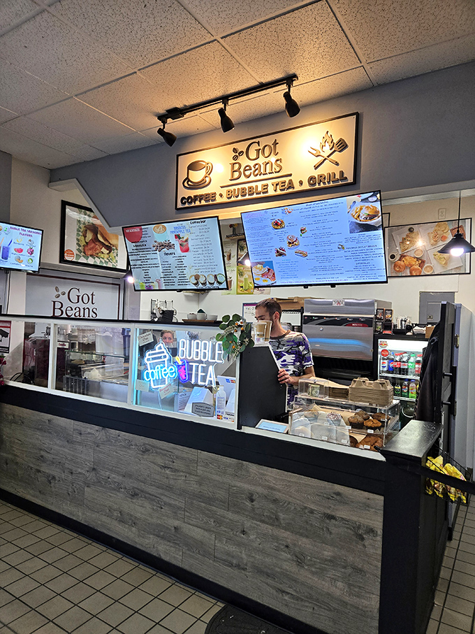 Got Beans serves up liquid motivation for shoppers needing a caffeine boost to power through the next round of stores.