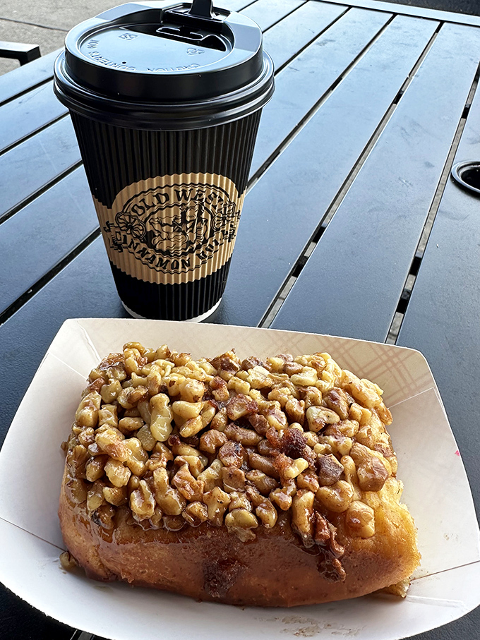 The walnut roll—nature's way of saying "you deserve some protein with your sugar rush." Crunchy, sweet, and somehow feels healthier.