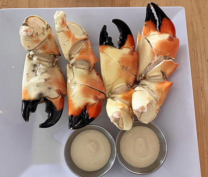 Stone crab claws &ndash; nature's perfect design for both protection and our dining pleasure. Like opening a treasure chest where the treasure is deliciousness.