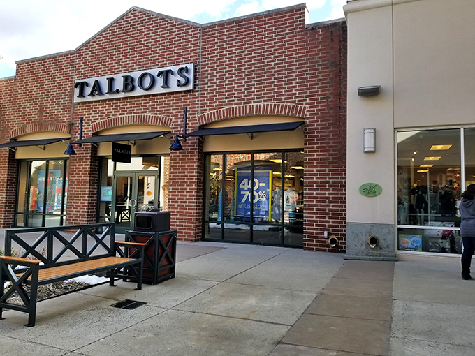 Talbots: where your mother shops, but don't be surprised when you find yourself coveting that perfectly tailored blazer. Classic never goes out of style.