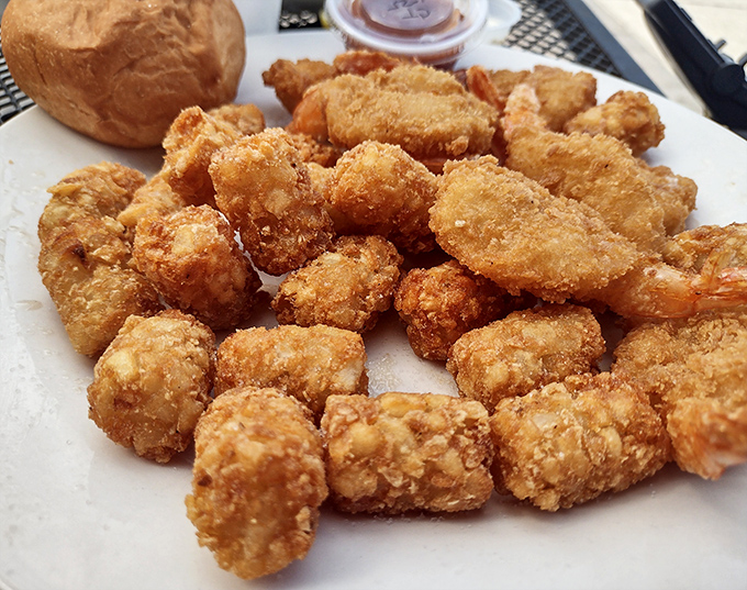 Golden-brown tater tots that crunch like childhood memories. These crispy potato nuggets prove some foods never outgrow their ability to make us smile.
