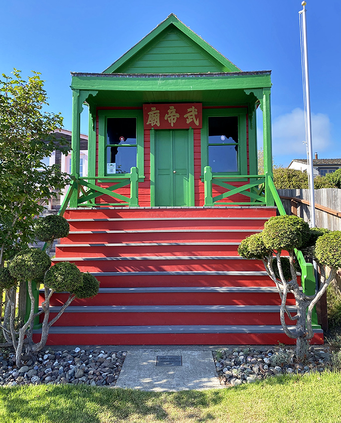 The Temple of Kwan Tai bursts with vibrant color, proving that spiritual sanctuaries don't need to whisper when they can sing instead.