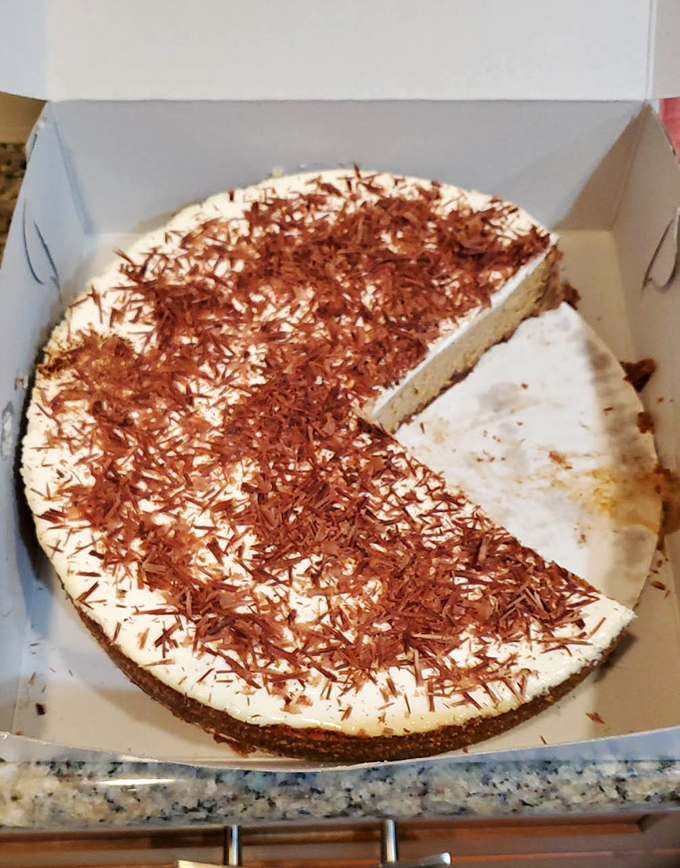 This chocolate-dusted creation with delicate shavings is like finding the dessert equivalent of a perfect sunset &ndash; fleeting but unforgettable.